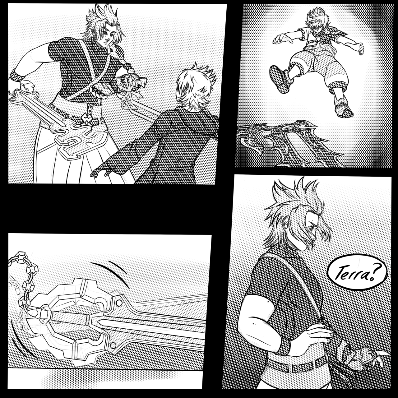 My Old Title Sucked Comic For My Kingdom Hearts Bad End Au Terra Has