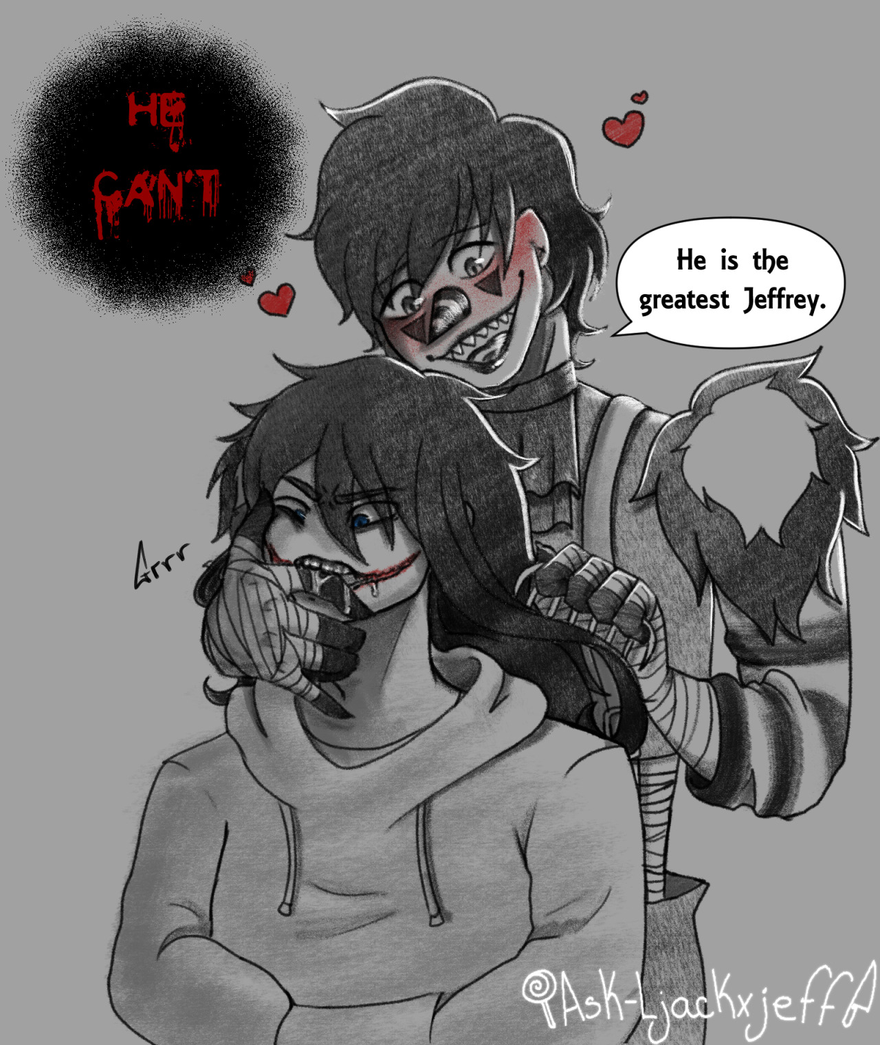 Jack X Jeff Jeff The Killer X Male Reader X Eyeless Jack
