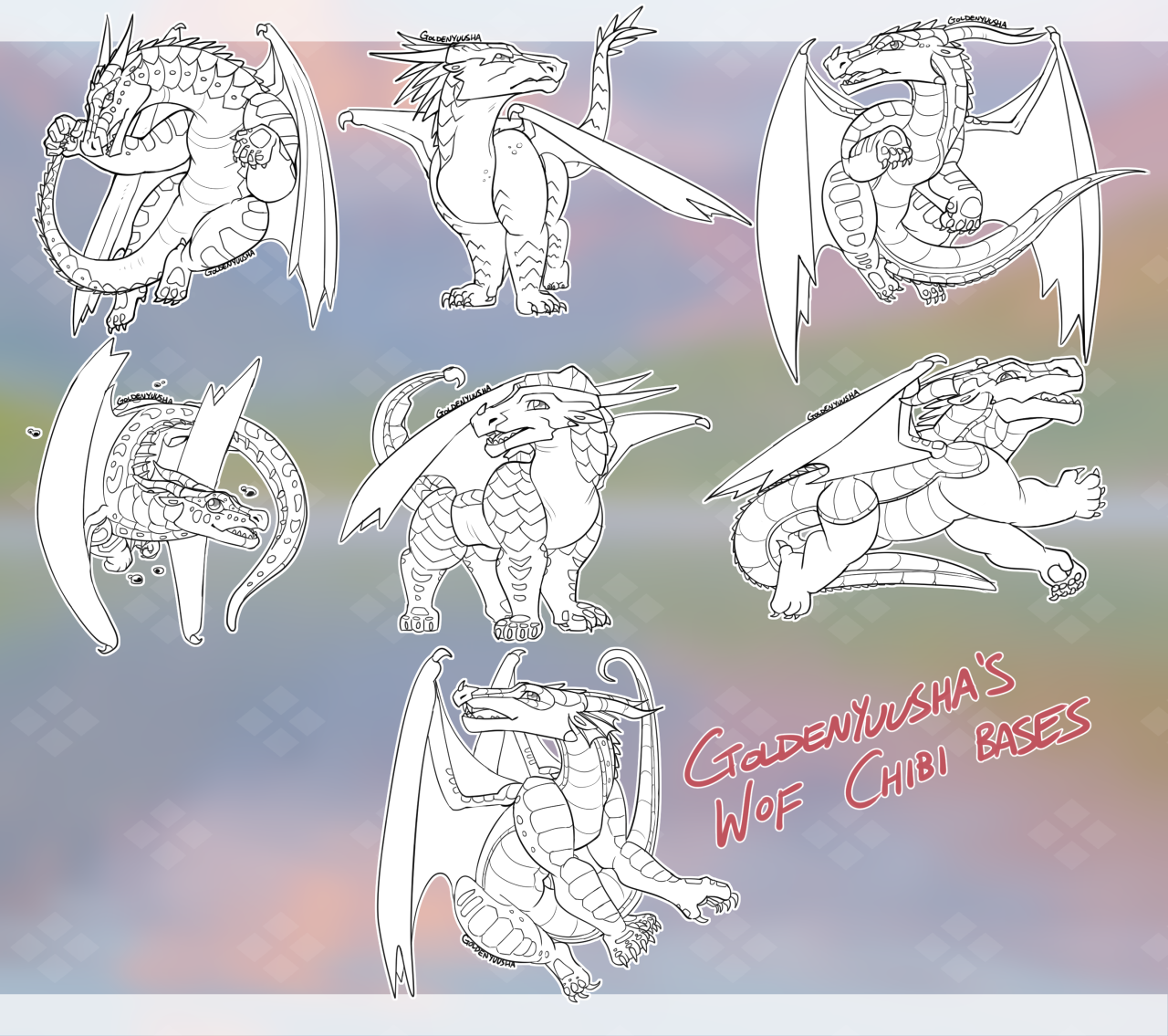 an art blog : Chibi WoF bases! They’re free to use, if you... an art blog : Chibi WoF bases! They’re free to use, if you...
