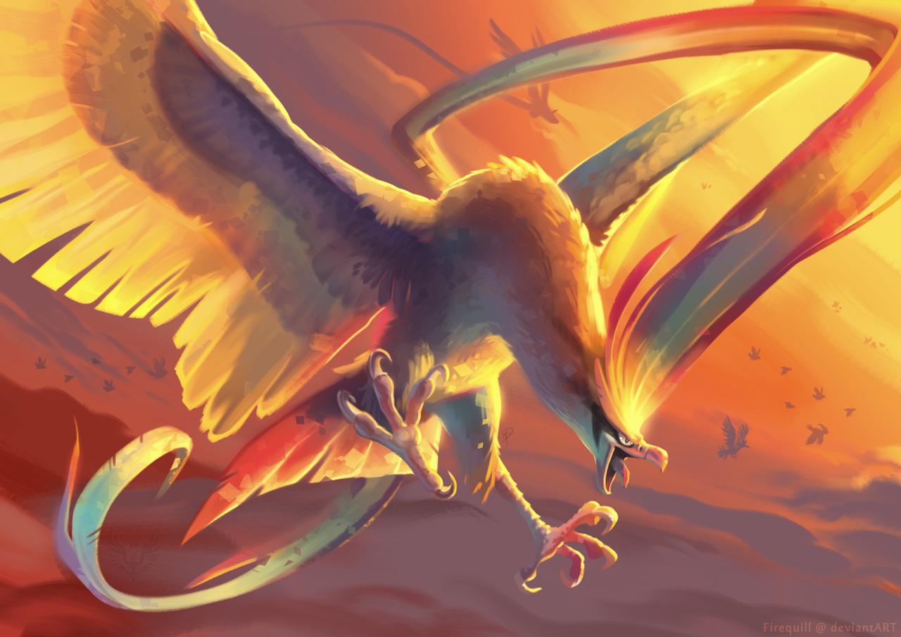 Fanart Of One Of My Favourite Pokemon Pidgeot Splorp