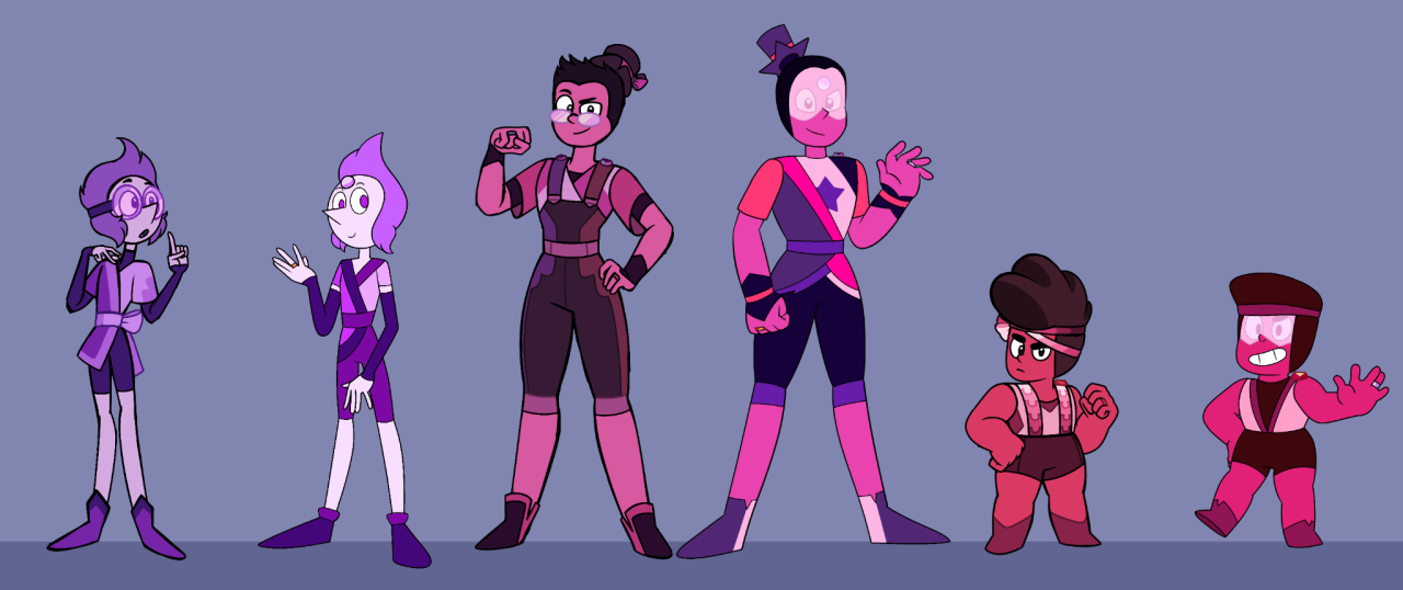 Jjn — ~crystal Gems X Spinel Fusions Part 2~