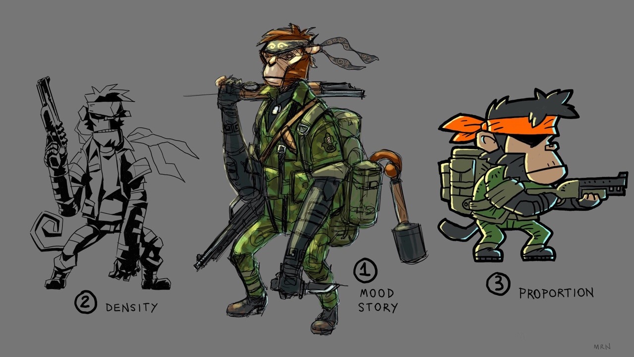 Mario Nagamura — Exercise on character design. Same character,... Mario Nagamura — Exercise on character design. Same character,...