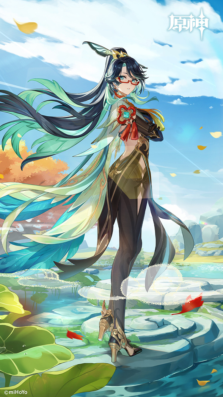 Official Art And Assets Genshin Impact Wallpapers Xianyun Multiple