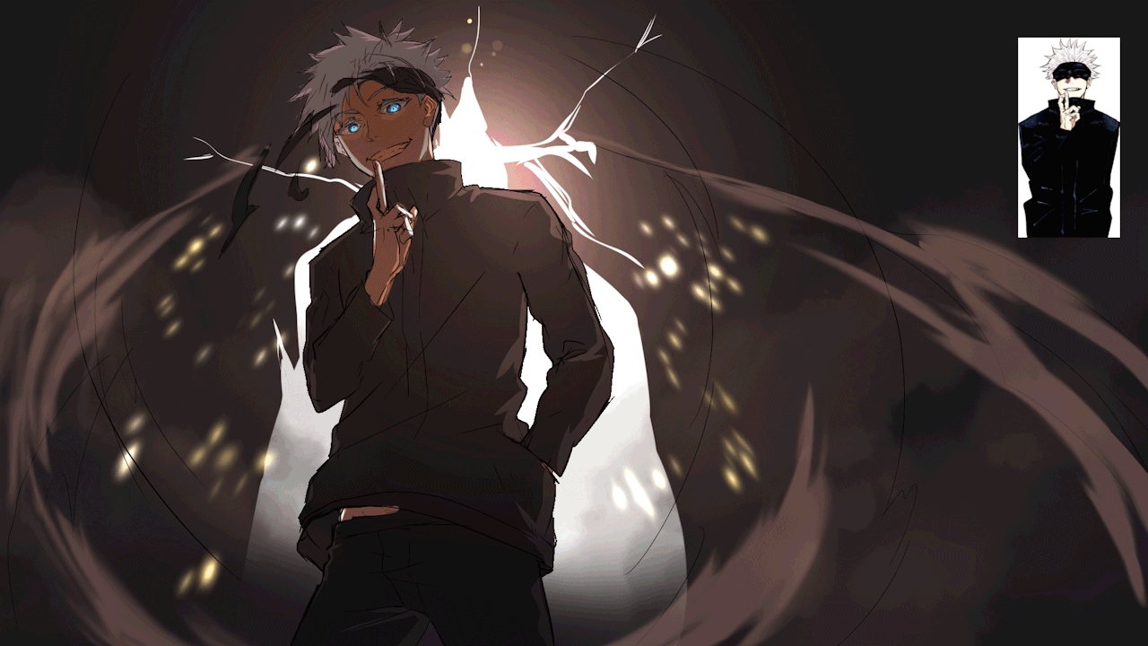 Wallpaper Jujutsu Kaisen Satoru Gojo Blue Eyes White 45 Off