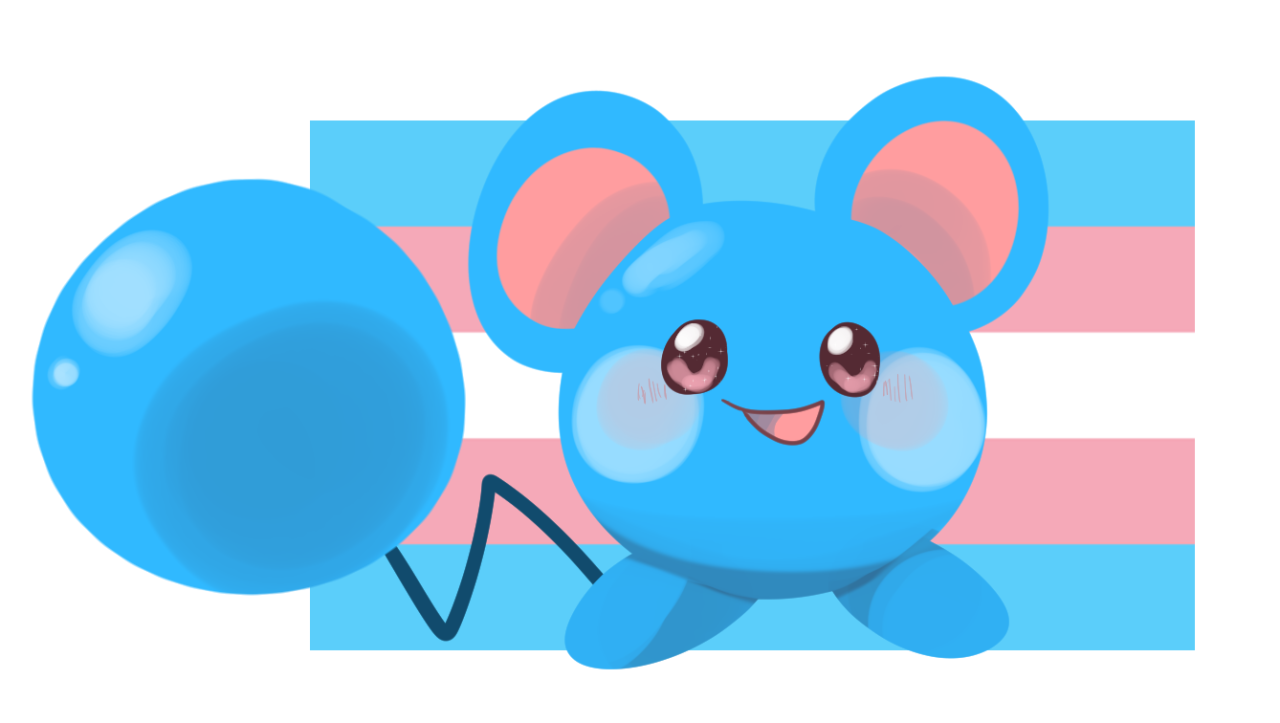 Daily Azurill Happy Pride Azurill Says Trans Rights