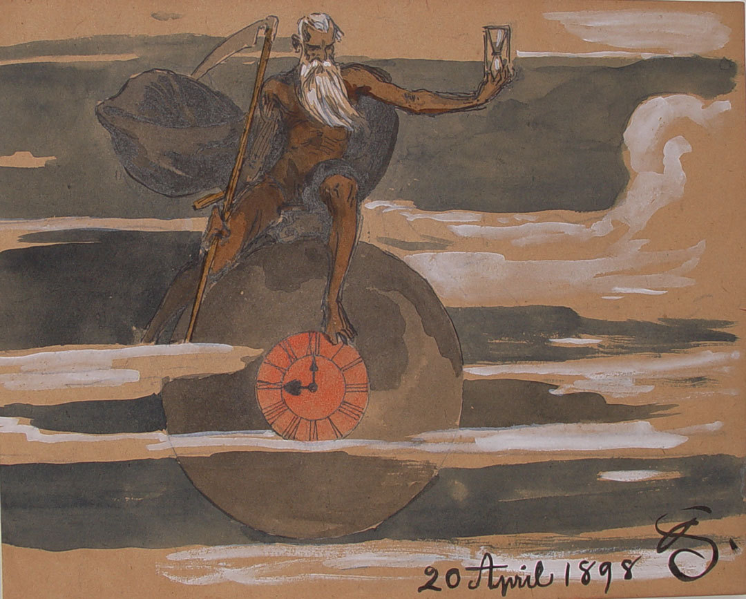 Sex Death Rebirth The Grim Reaper By Otto Seitz 1898