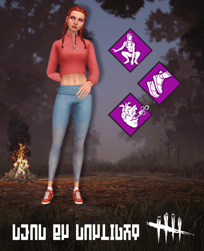 Dead By Daylight Survivor Lookbook Meg Thomas 3 Sweet Peach Dreams