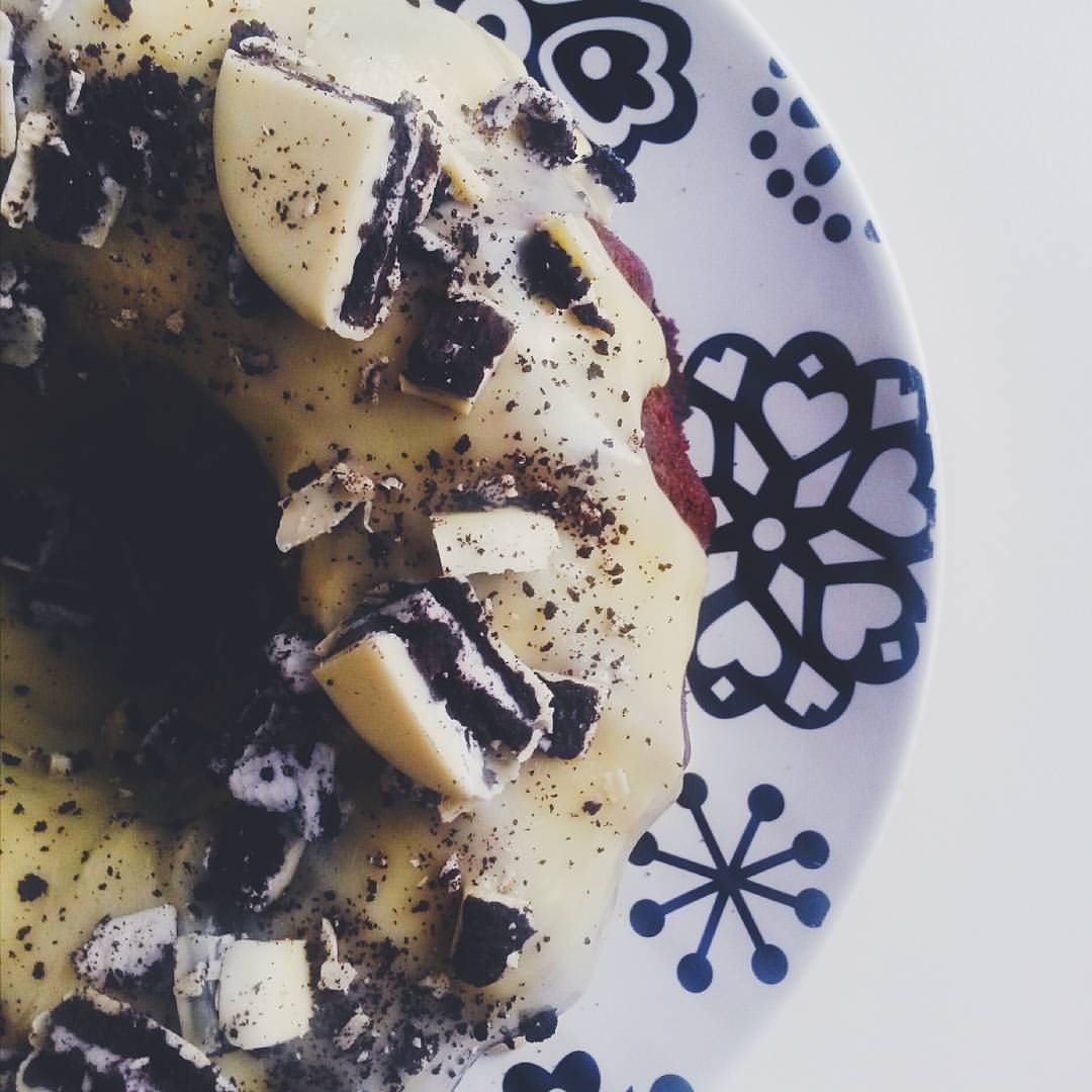 Chocolade Oreo Tulband Met Witte Chocolade Ganache At Eten And Zo