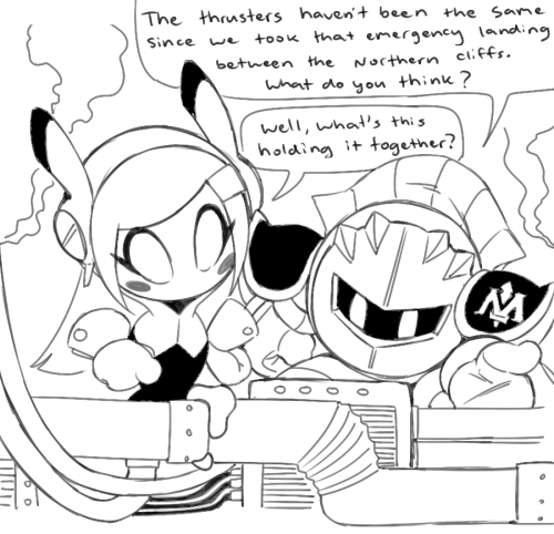 Unlimited Power In Your Blade I Like To Imagine Susie Helps Meta Knight With The