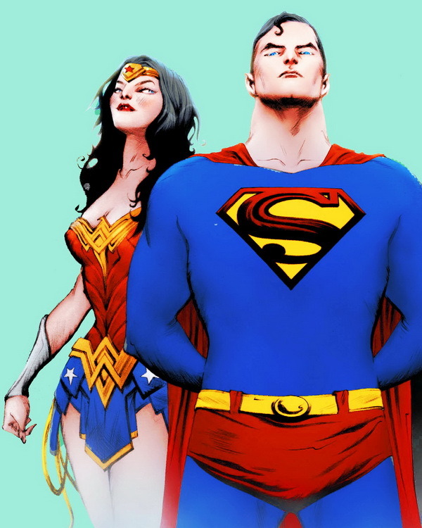 Hell Yeah Superman N Wonder Woman