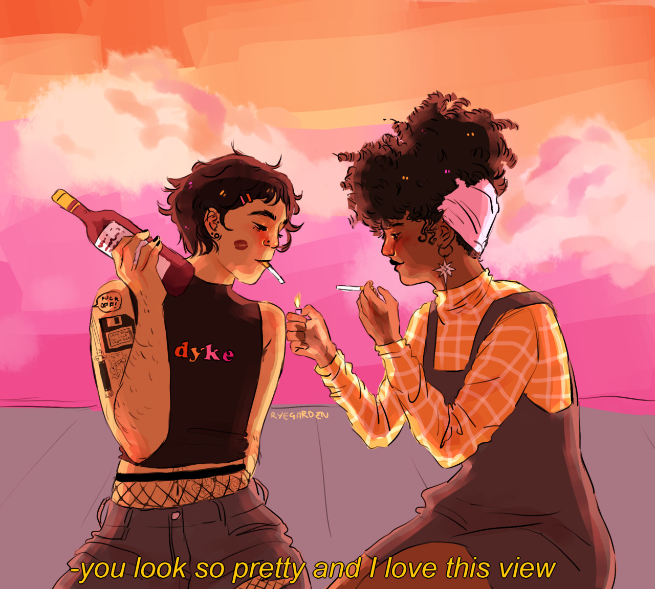Lesbians Please Interact