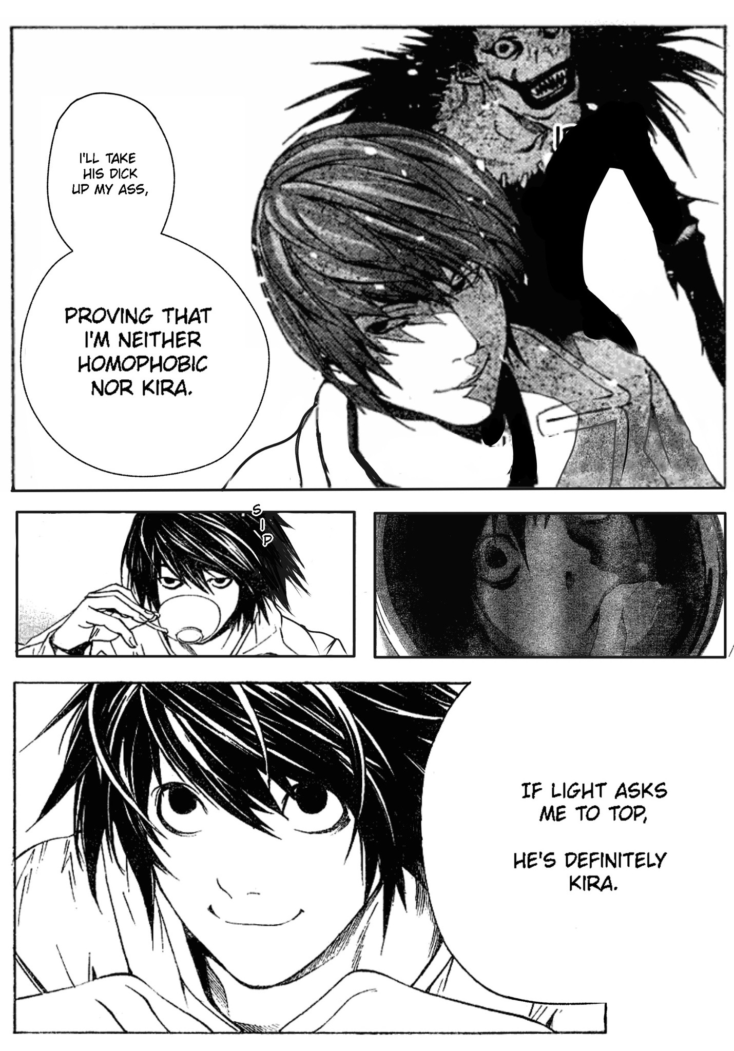 Manga Edition Would Kira Have Gay Sex Birdlungs Death Note Anime And Manga Archive Of Our