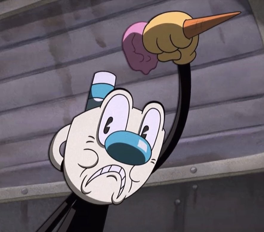 Smallpwbbles — I Love How Season 1 Of Cuphead Has Mugman Being