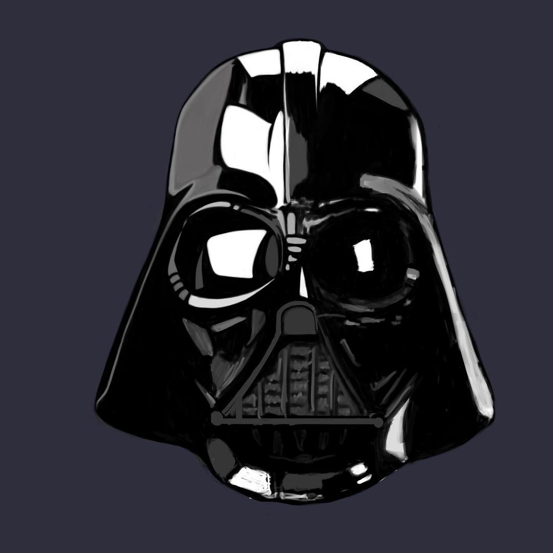 Alcatsar — Unfinished Darth Vader Artwork Rip Davidprowse