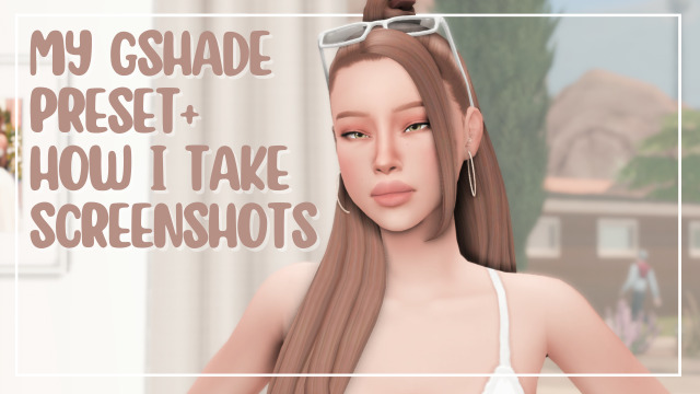 If you were wondering what Gshade/Reshade Preset I use, I just uploaded a video on it here ...