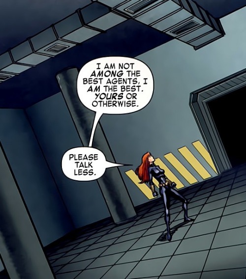 Comic Panels • From Black Widow And The Marvel Girls 1 By