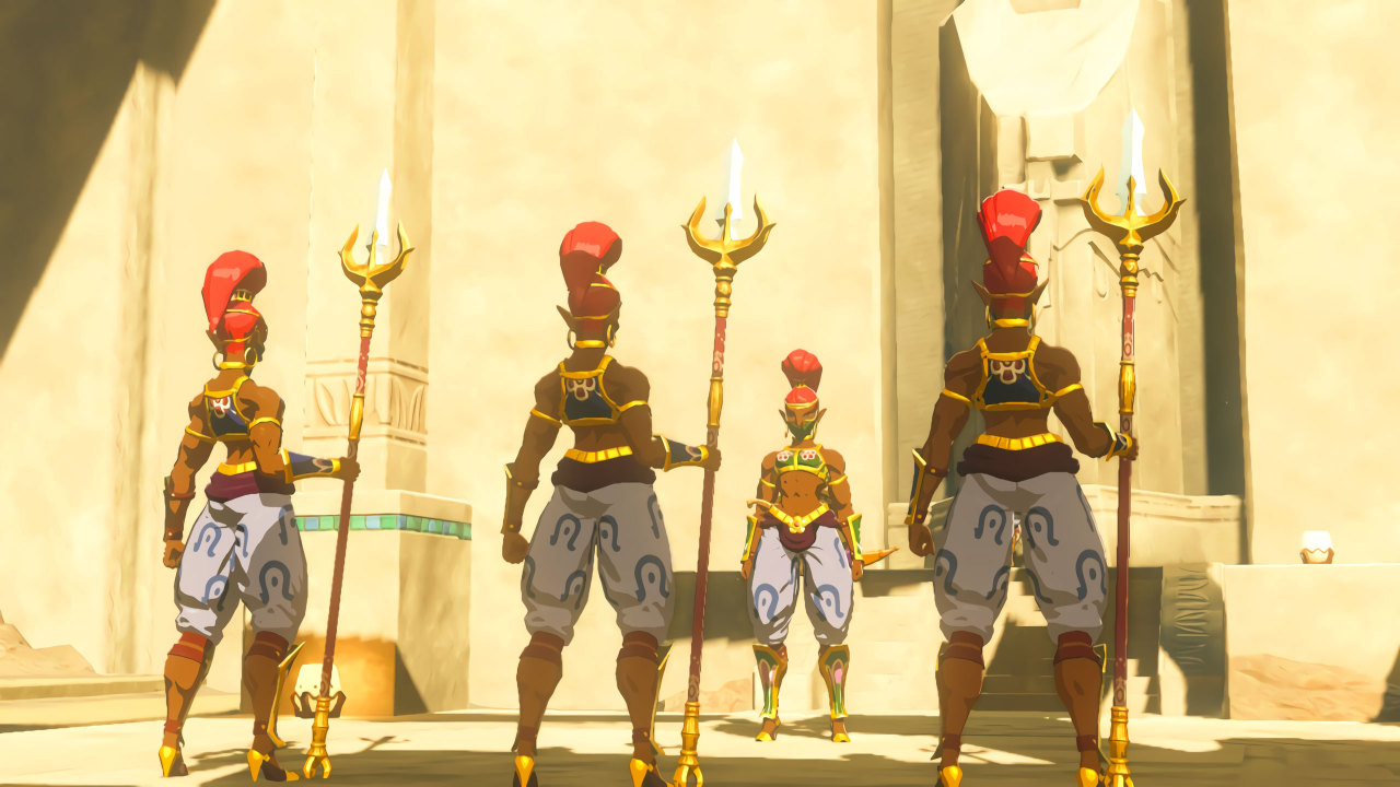 Gerudo Town Guards Breath Of The Wild Photography