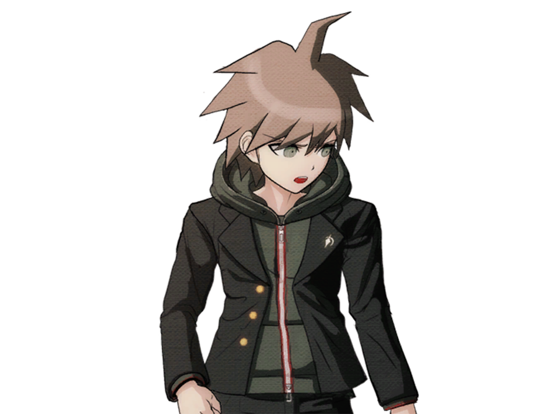 Makoto Naegi Pointing Sprite