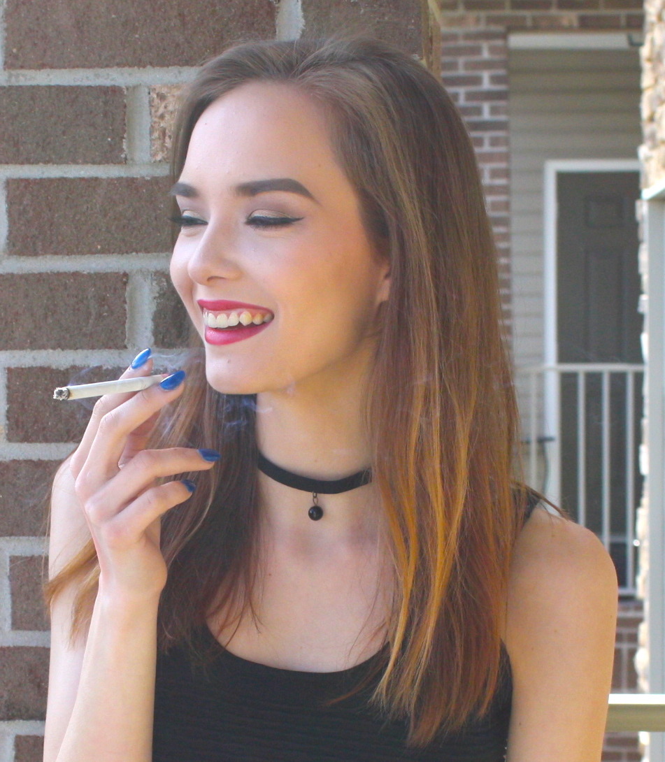 Katemossfan — Leathersmoke81 Lacey Vs120 Smiling And Smoking