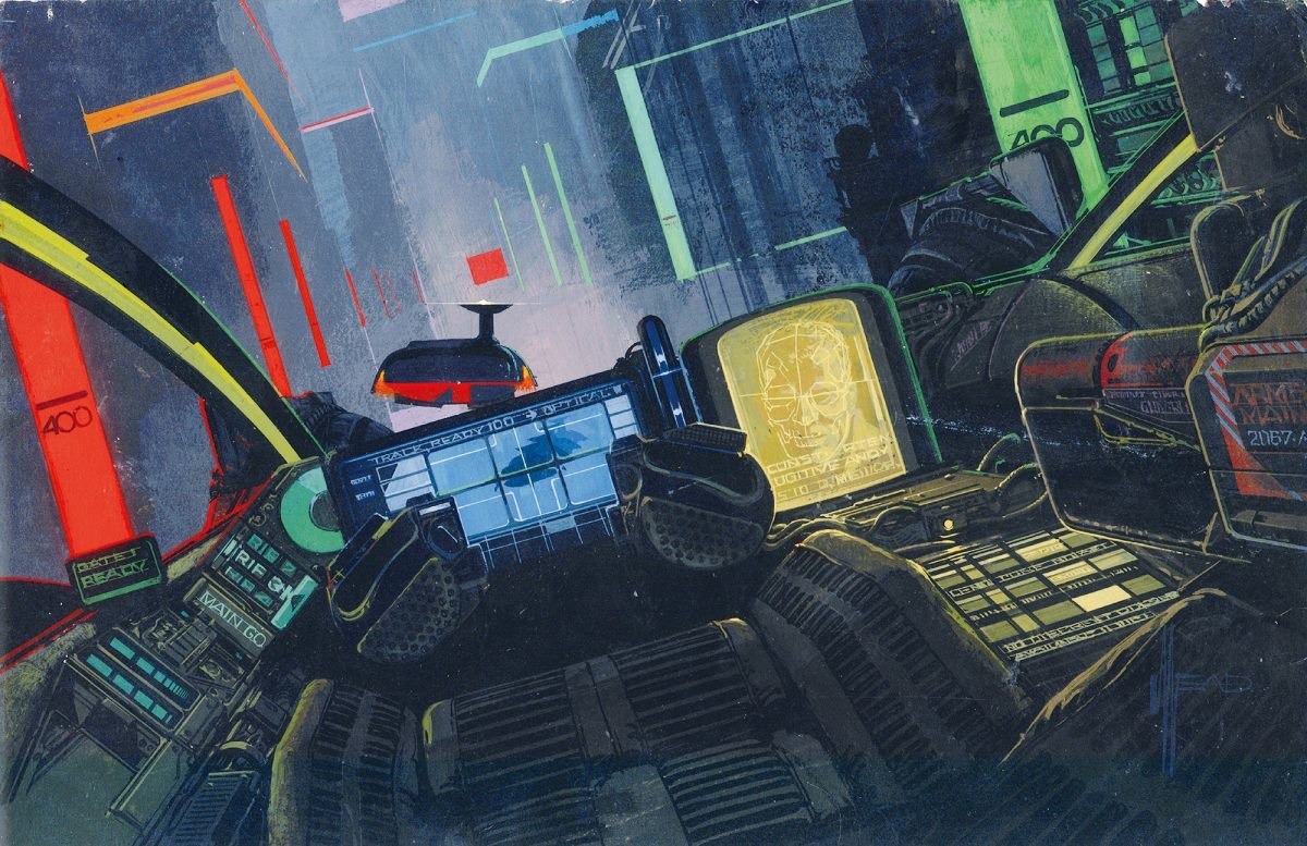 Blade Runner Concept Art By Syd Mead Tumblr Pics The Best Porn Website