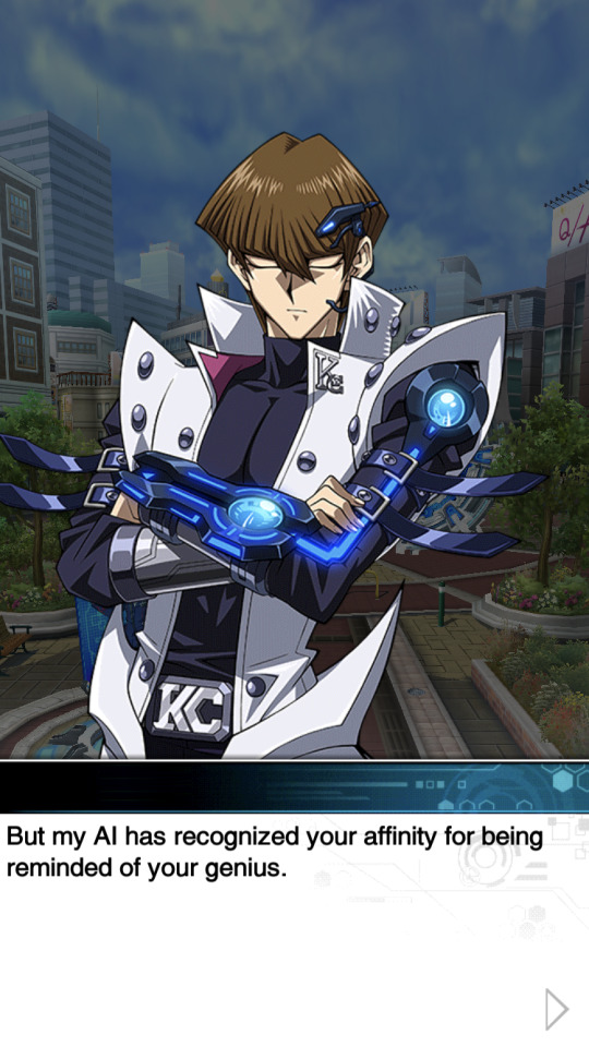 Kaiba has his own emotional support AI... for his ego. 😅 – @nightfurylover31 on Tumblr