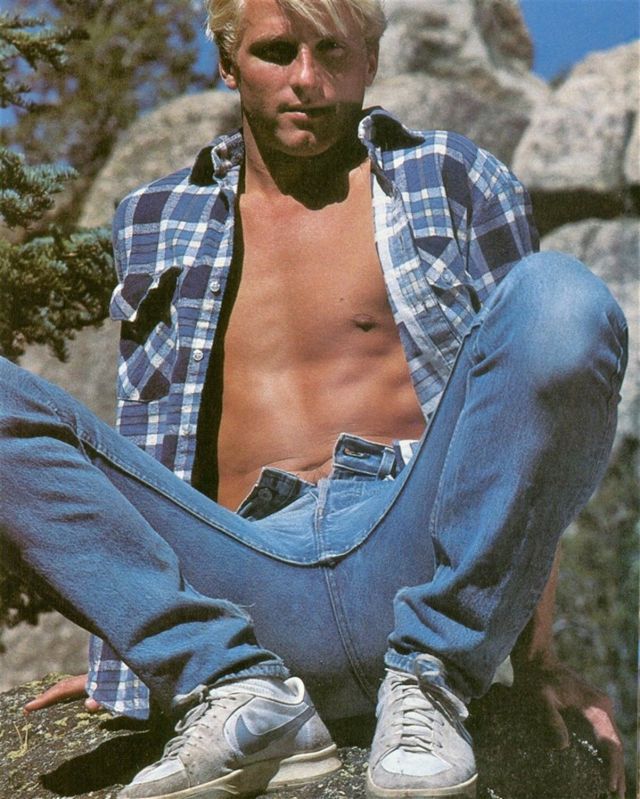 Leo Ford Unbuttoned Shirt Jeans 80s Leo Ford On Tumblr