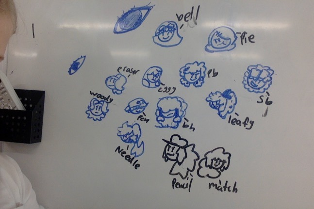 doodled a bunch of my fav bfdi characters as humans on the whiteboard ... doodled a bunch of my fav bfdi characters as humans on the whiteboard ...
