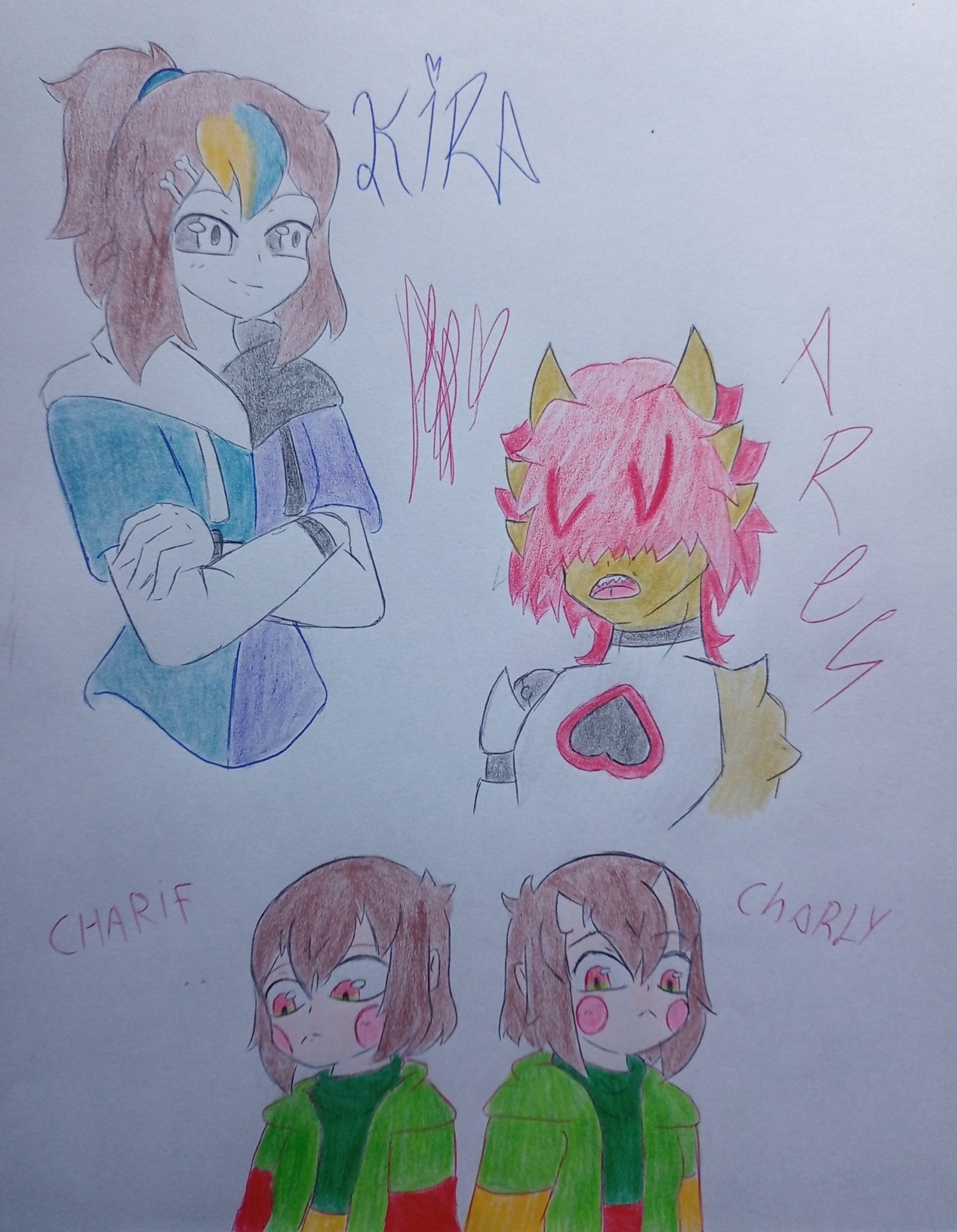 Chara X Asriel On Tumblr