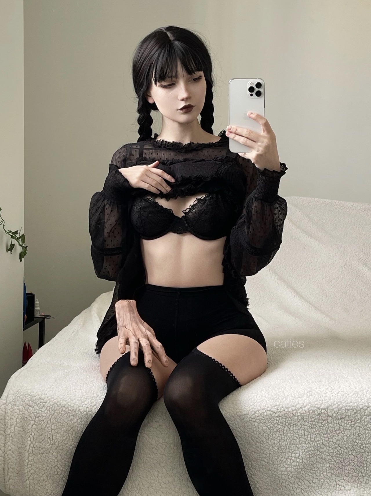 Wednesday Addams cosplay by caties – @catiescos on Tumblr Wednesday Addams cosplay by caties – @catiescos on Tumblr