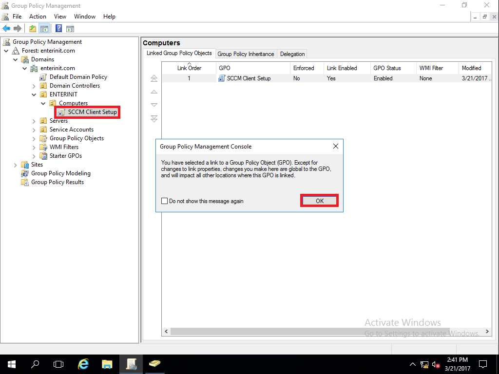 Enterinit — Guide Deploying Sccm Client Using Group Policy