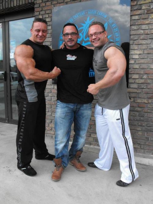 Bodybuilders Wearing Glasses