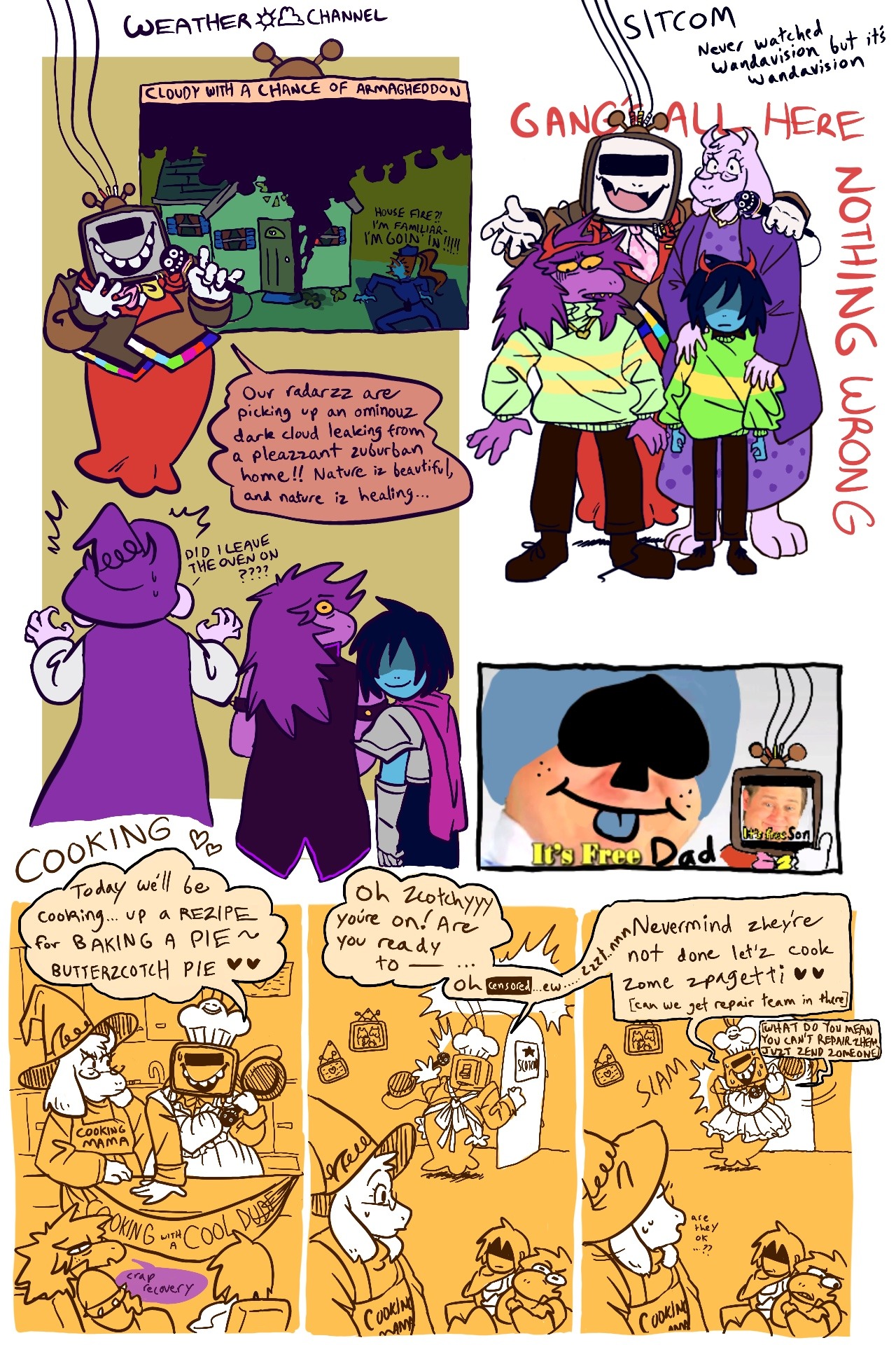 Deltarune Mike On Tumblr