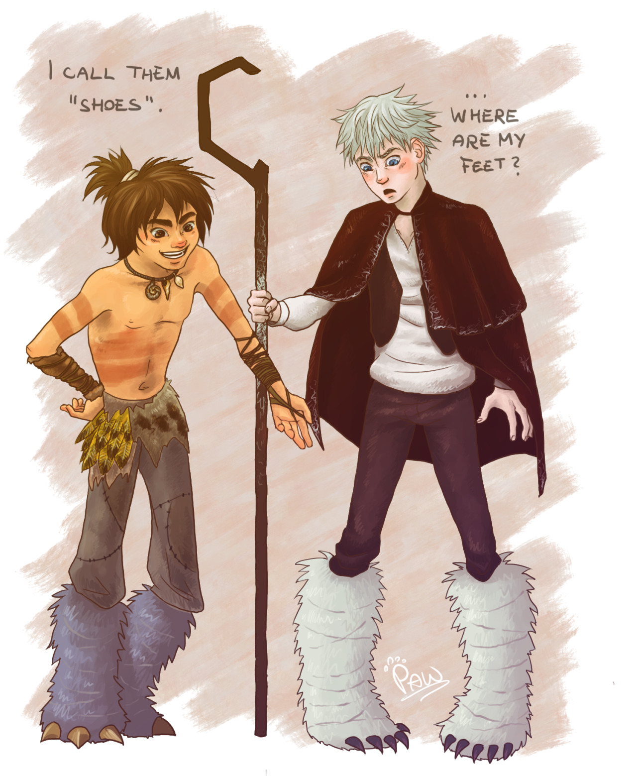 The Croods Eep Feet