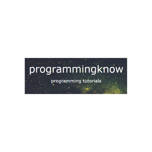 Programming Know @programmingknow - Tumblr Blog | Tumlook