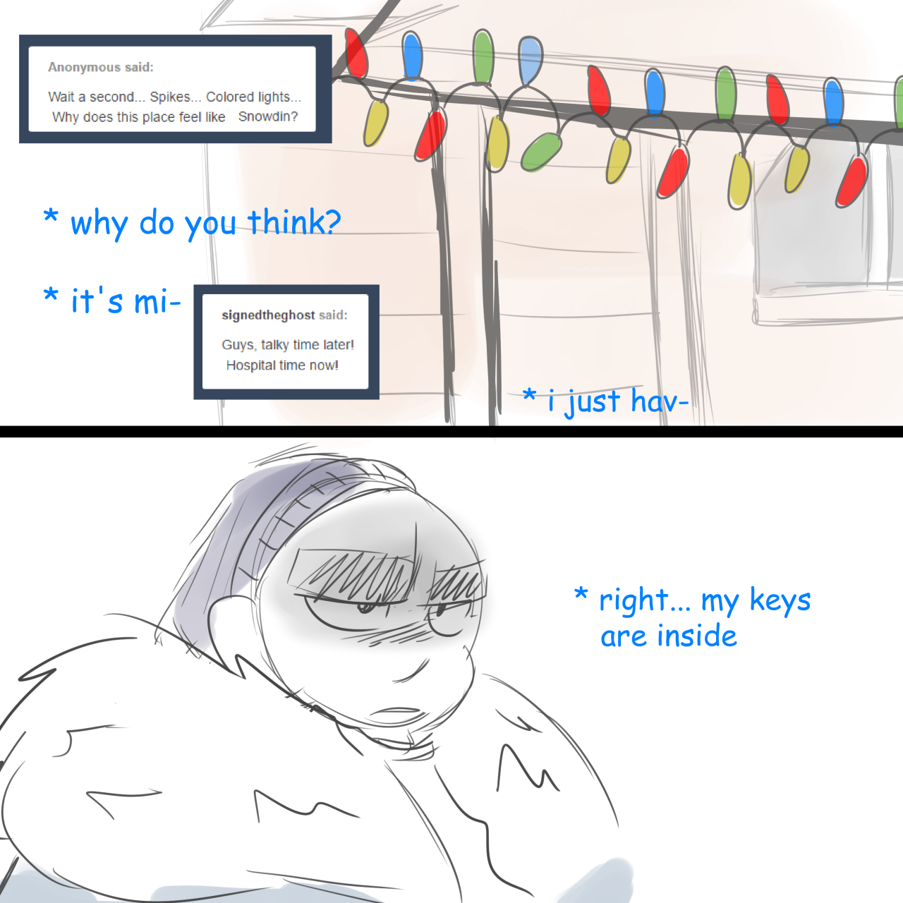 Ask Flowey — First Previous Next Commissions Patreon