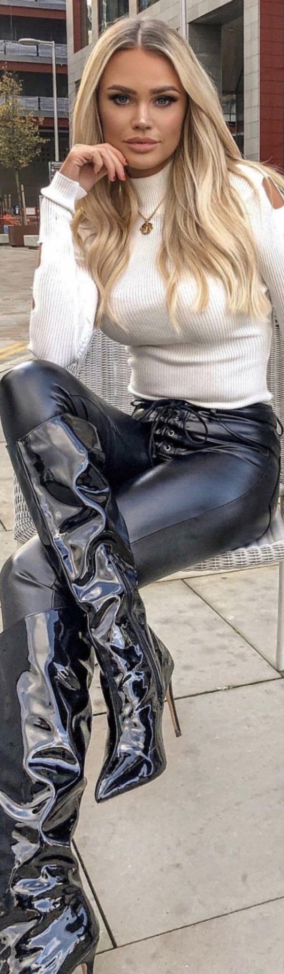 Tight And Shiny Clothes On Tumblr