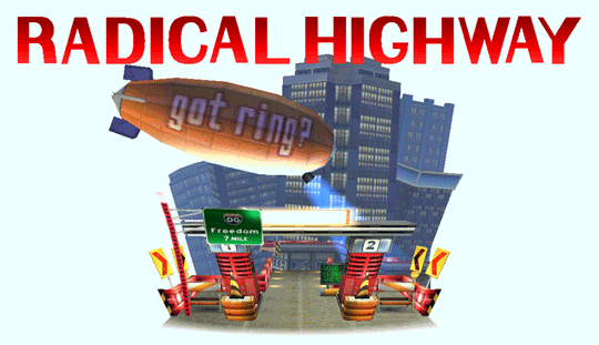 The Entrance To Radical Highway From ‘sonic Sonic The Hedgeblog
