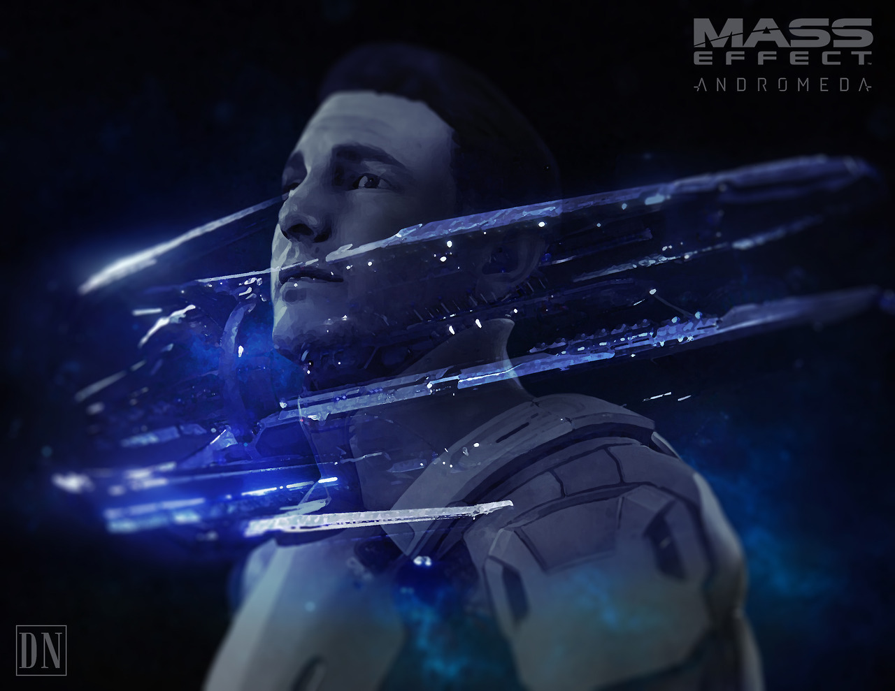 Mass Effect Andromeda Scott Ryder Wallpaper Dneed4speed