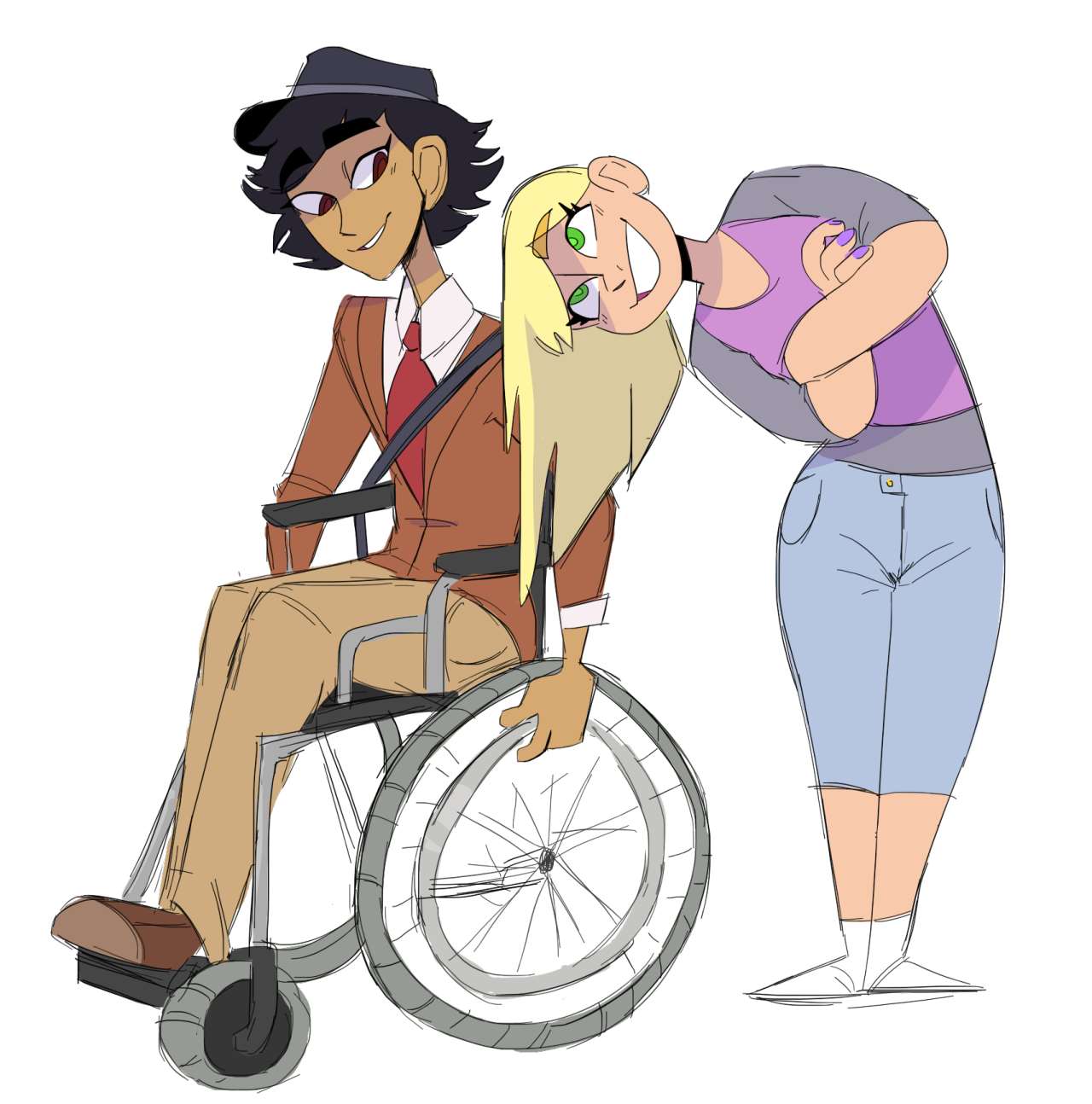 No Longer Active For Now So Heres Becky Violet And Scoops As Teenagers