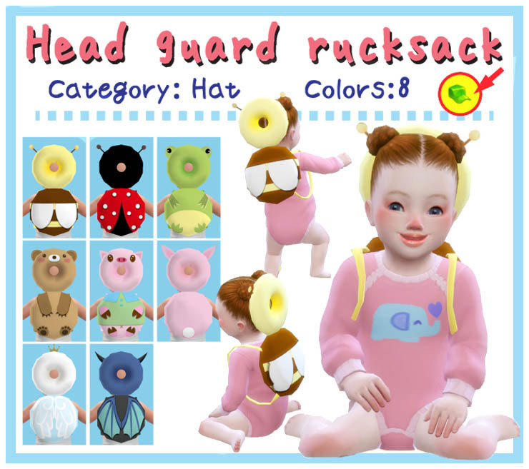 Head Guard Rucksack ★ A Luckyday