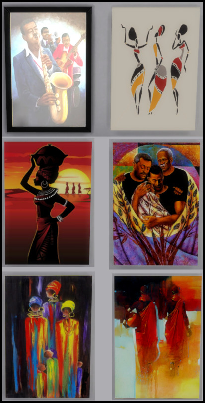 Some Of The Games Wall Hangings Recolored To Feat Tumbex