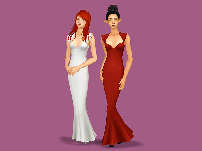 Trapping's De Tingen Dress recolors So, @pforestsims made a texture edit of that NL dress a ...