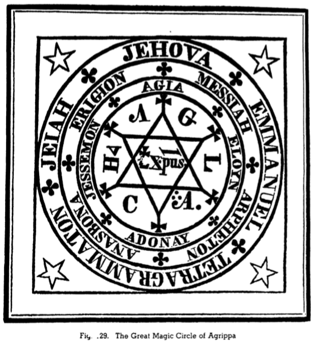 Images from the Book — Fig. 129: The Great Magic Circle of Agrippa or ... Images from the Book — Fig. 129: The Great Magic Circle of Agrippa or ...