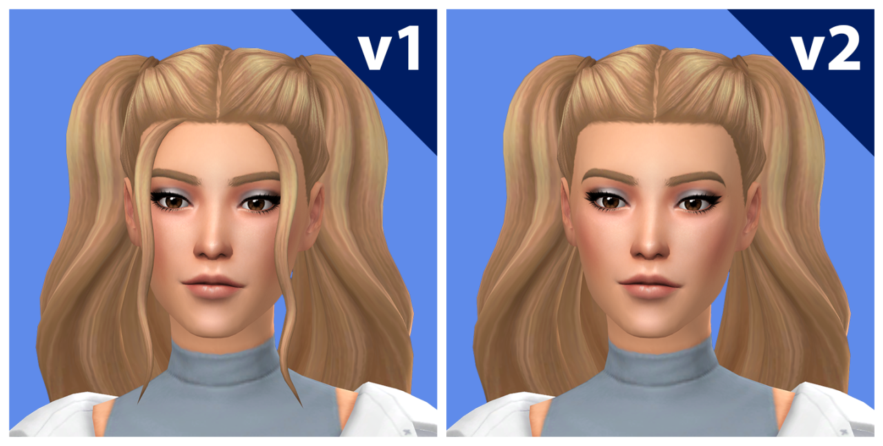 Quirky Introvert CC - Lillian Hair Inspired by the Love Potion Hair made... Quirky Introvert CC - Lillian Hair Inspired by the Love Potion Hair made...