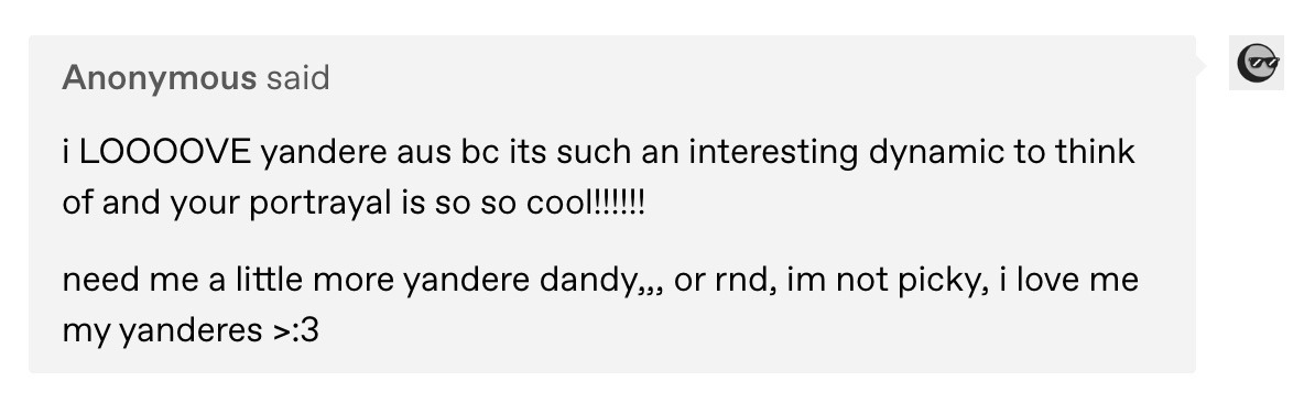 I NEED MORE YANDERE DANDY PLSS IM BEGGING YOU I NEED MORE I NEED TO ... I NEED MORE YANDERE DANDY PLSS IM BEGGING YOU I NEED MORE I NEED TO ...