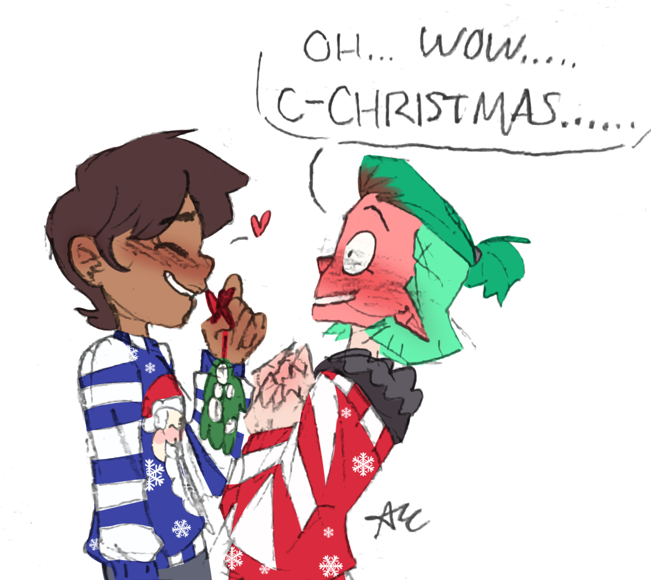 I Draw Sometimes — Luz Is Bad At Hiding Her And Amitys Relationship