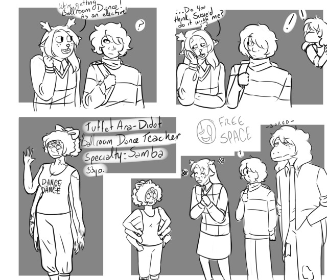 Whelp Tuffet is back and now she’s in DELTARUNE as an elective gym ... Whelp Tuffet is back and now she’s in DELTARUNE as an elective gym ...