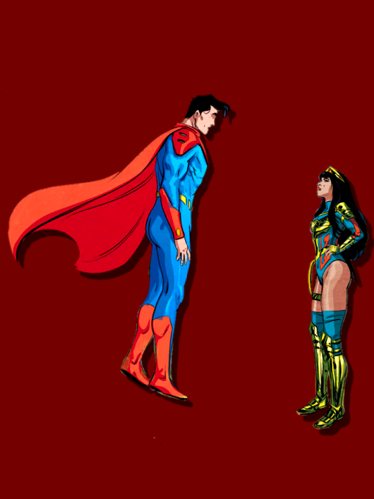 Hello Stranger — Yara Flor And Jon Kent Supermanwonder Woman