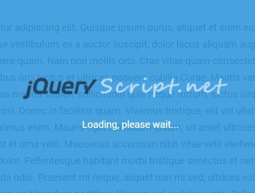 Amazing jQuery Plugins — Flashing Loading Indicator With Logo - jqloader Amazing jQuery Plugins — Flashing Loading Indicator With Logo - jqloader