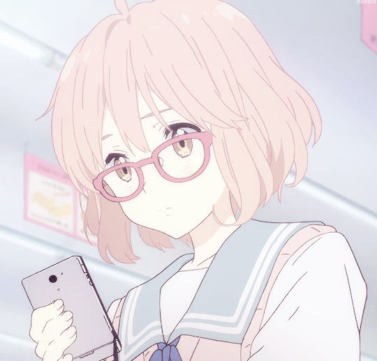 Anime Girl With Glasses Tumblr